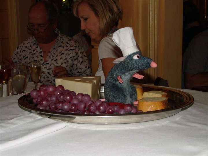 Dining with a Rat at Epcot's Les Chefs de France - InACents.com